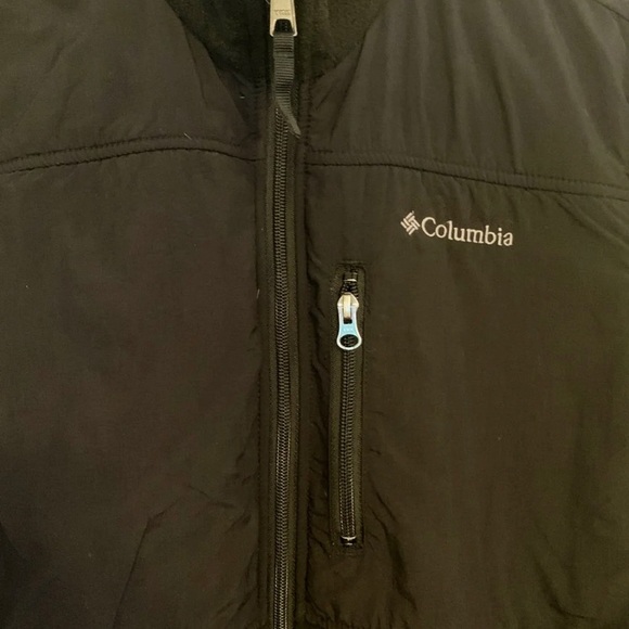 Columbia | Jackets & Coats | Womens Black Fleece And Rain Fabric ...